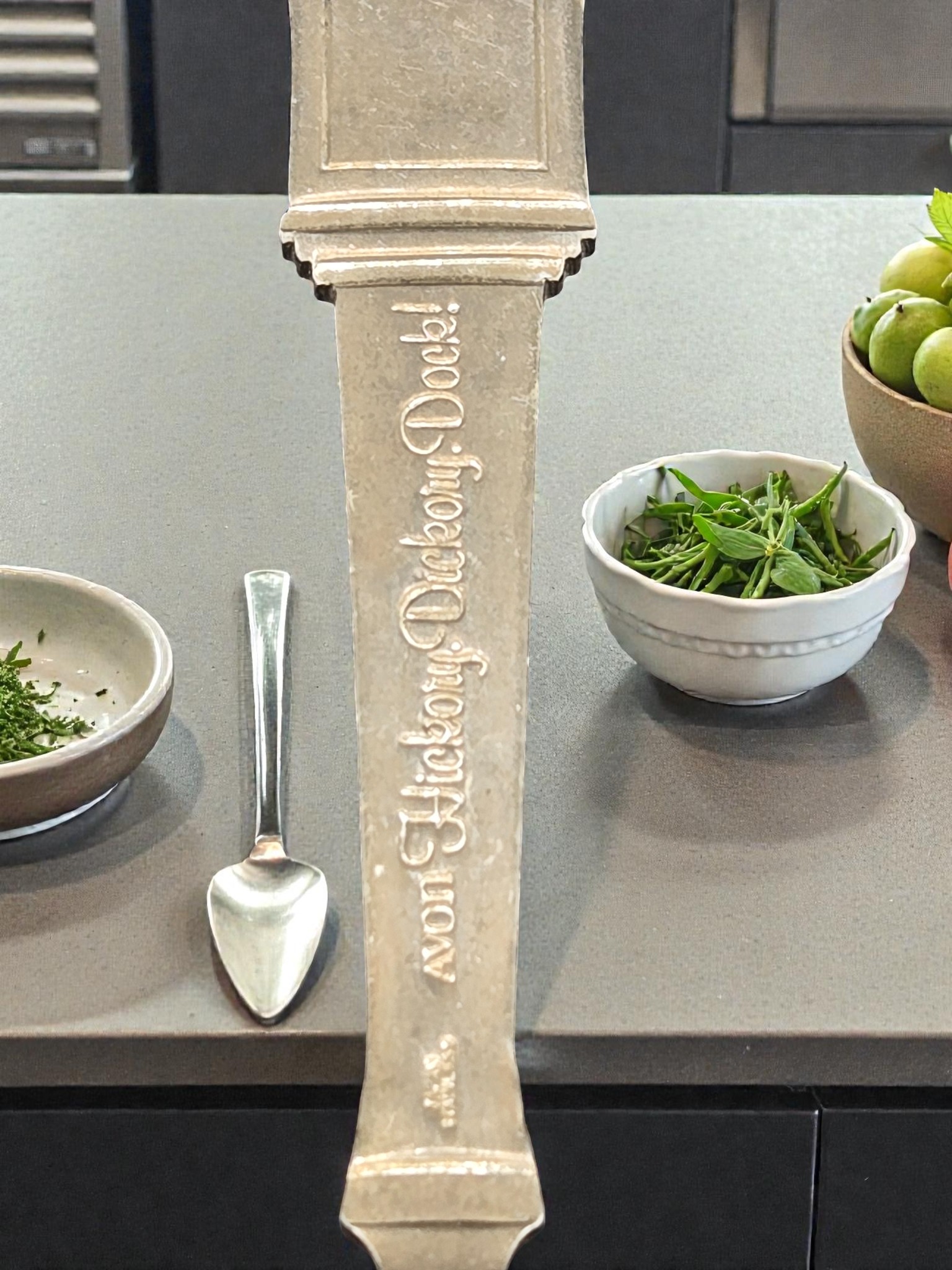 Hickory Dickory Dock Collectible Spoon, Clock Handle Design (5 ⅛ in.)